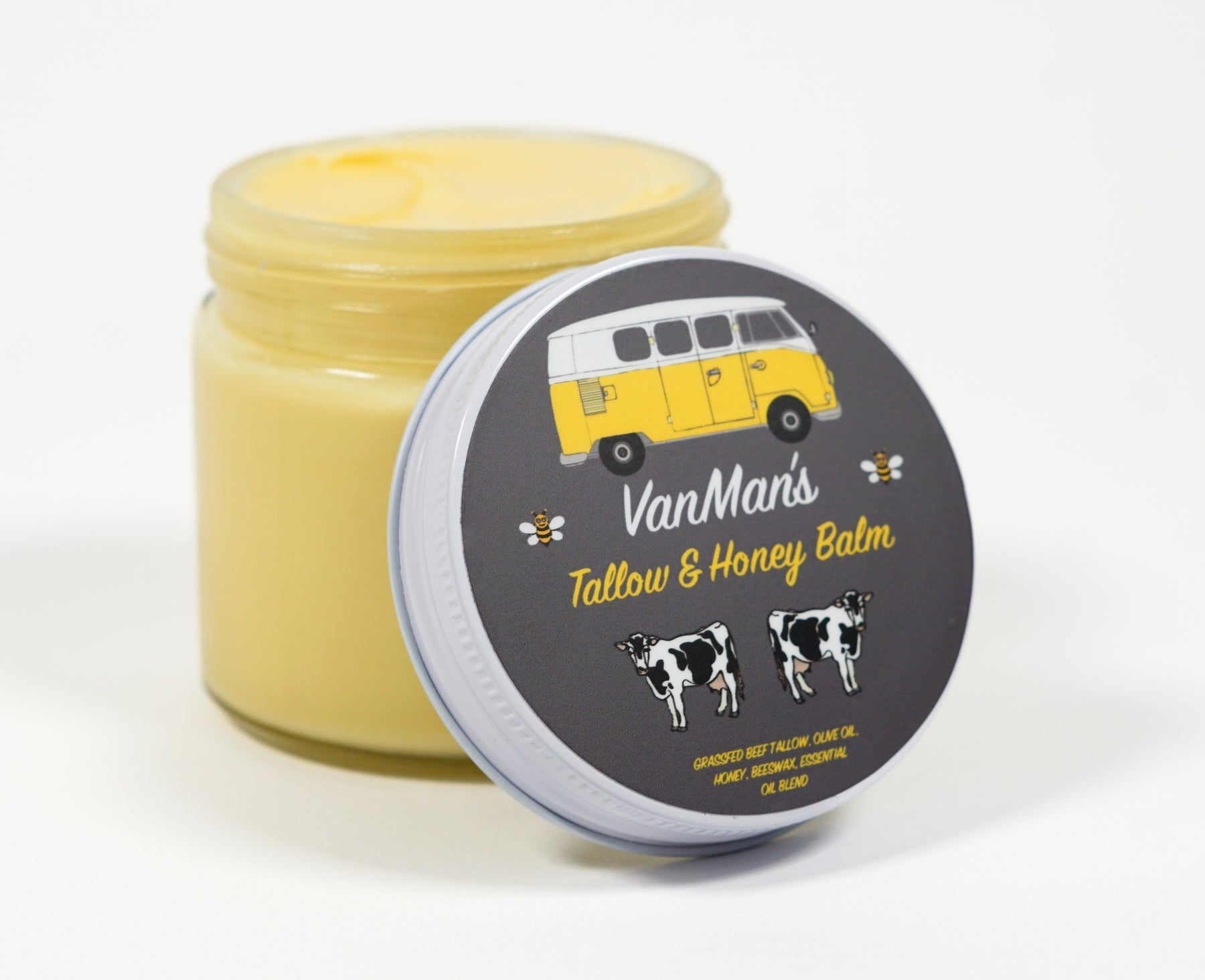 Vanmans Tallow And Honey Balm